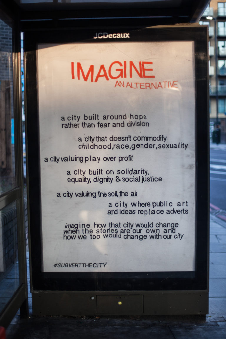 Subvertisers International | Brandalism