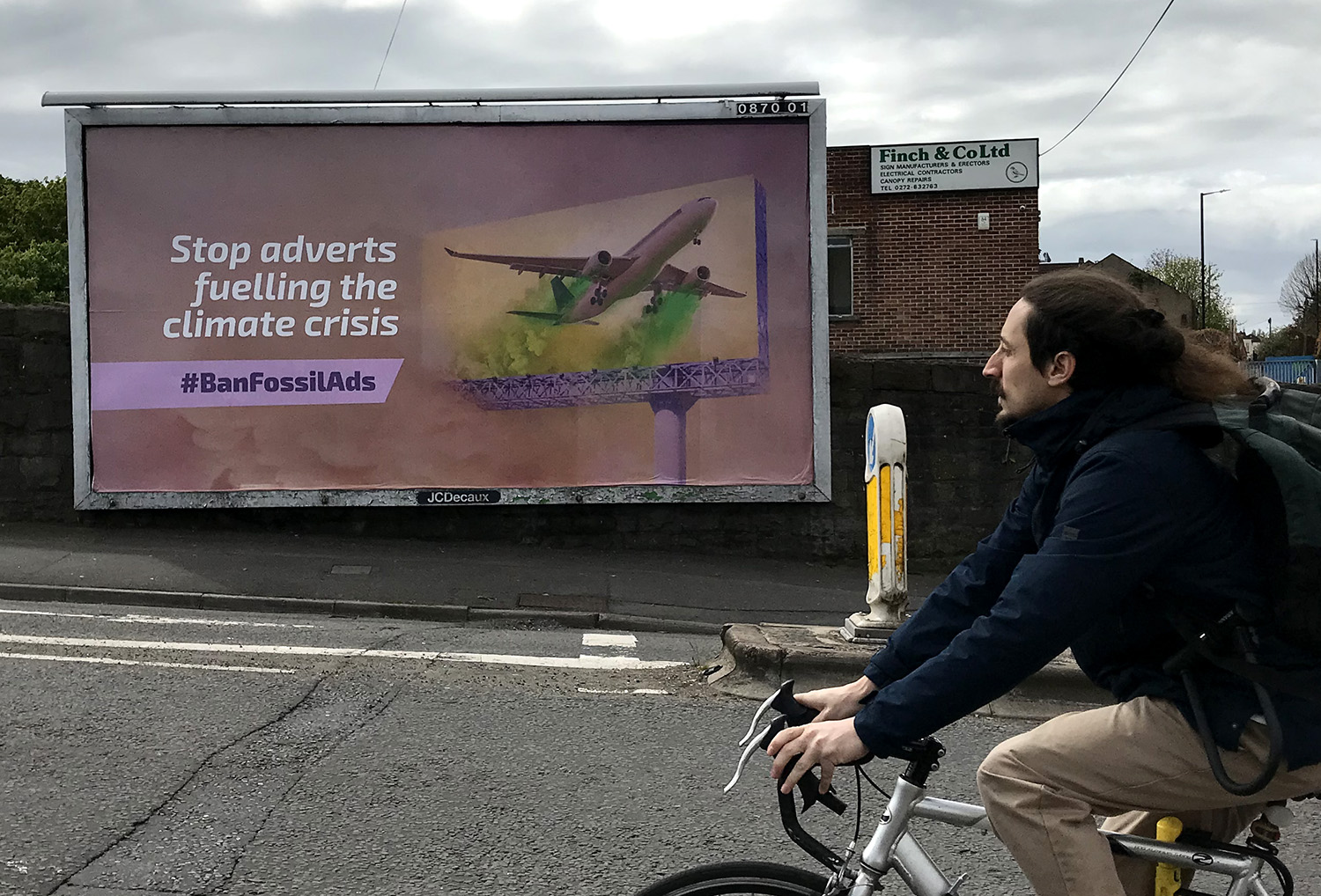 Subvertising across Europe takes a swipe at airline advertising ...